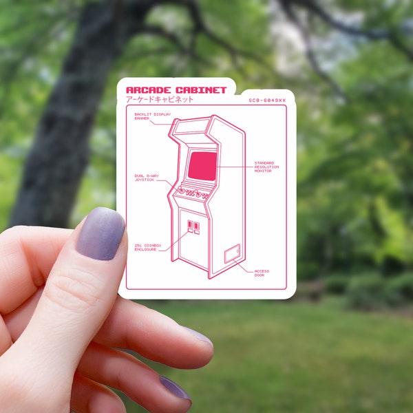 Retro Video Game Stickers - Etsy