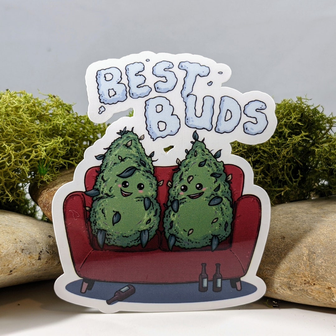 Best Buds Cannabis Sticker | Weed Sticker | Marijuana Sticker | Pot ...