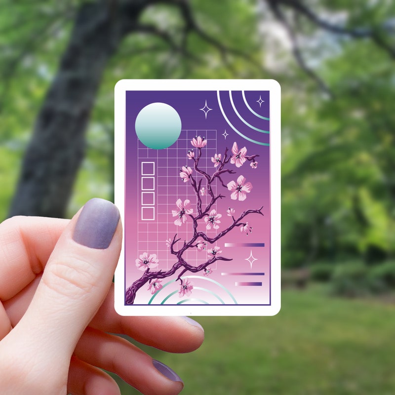 Vaporwave Sticker - Etsy