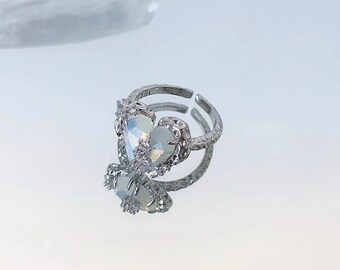 Liquid Silver Ring - Etsy