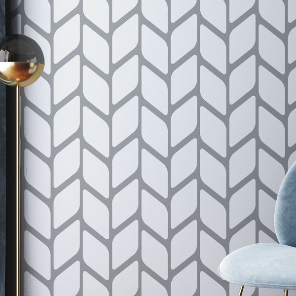 Chevron Stencil - Etsy