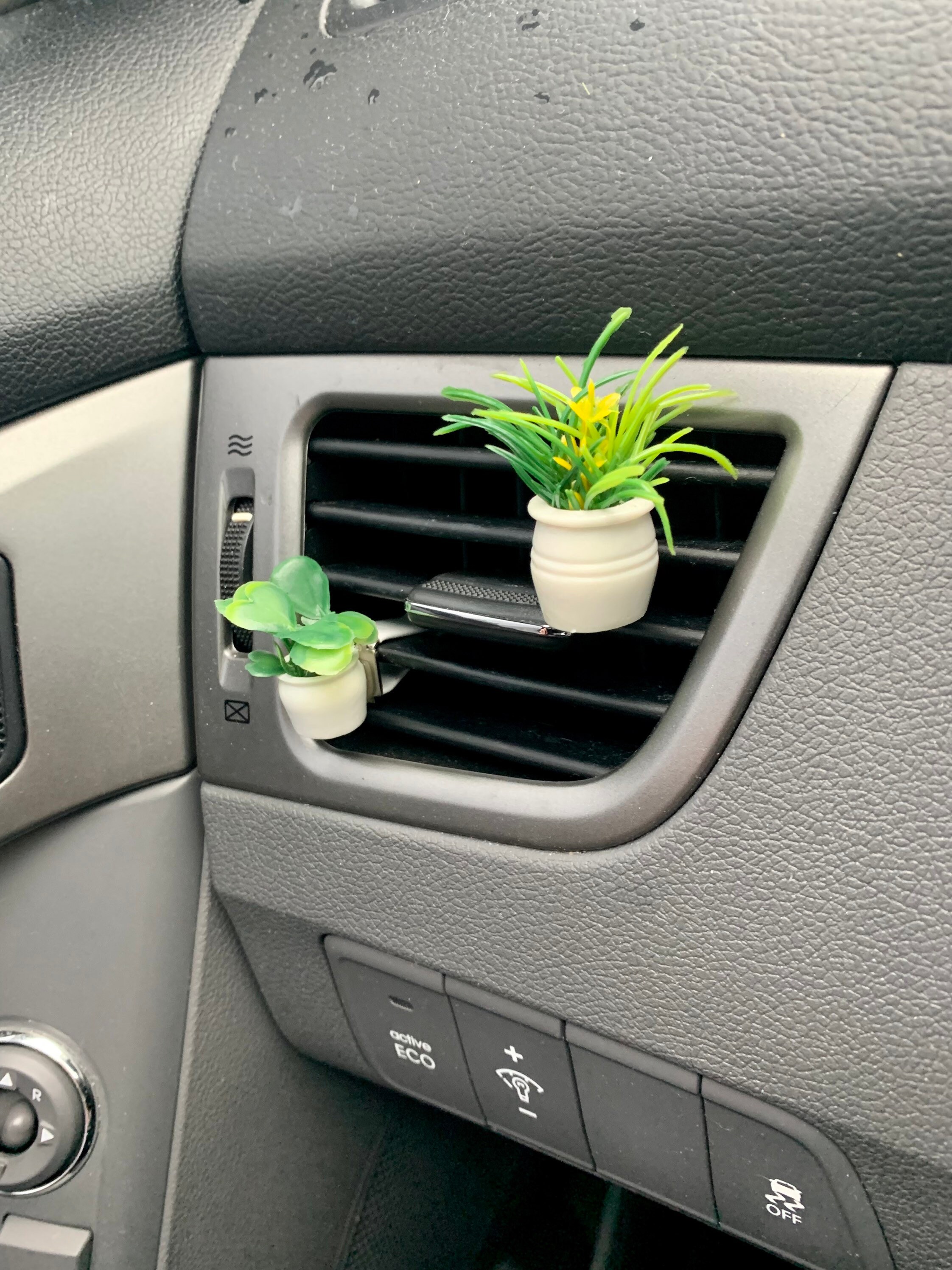 Cute Car Vent Mini Plant Decoration Car Accessory Mask Holder - Etsy
