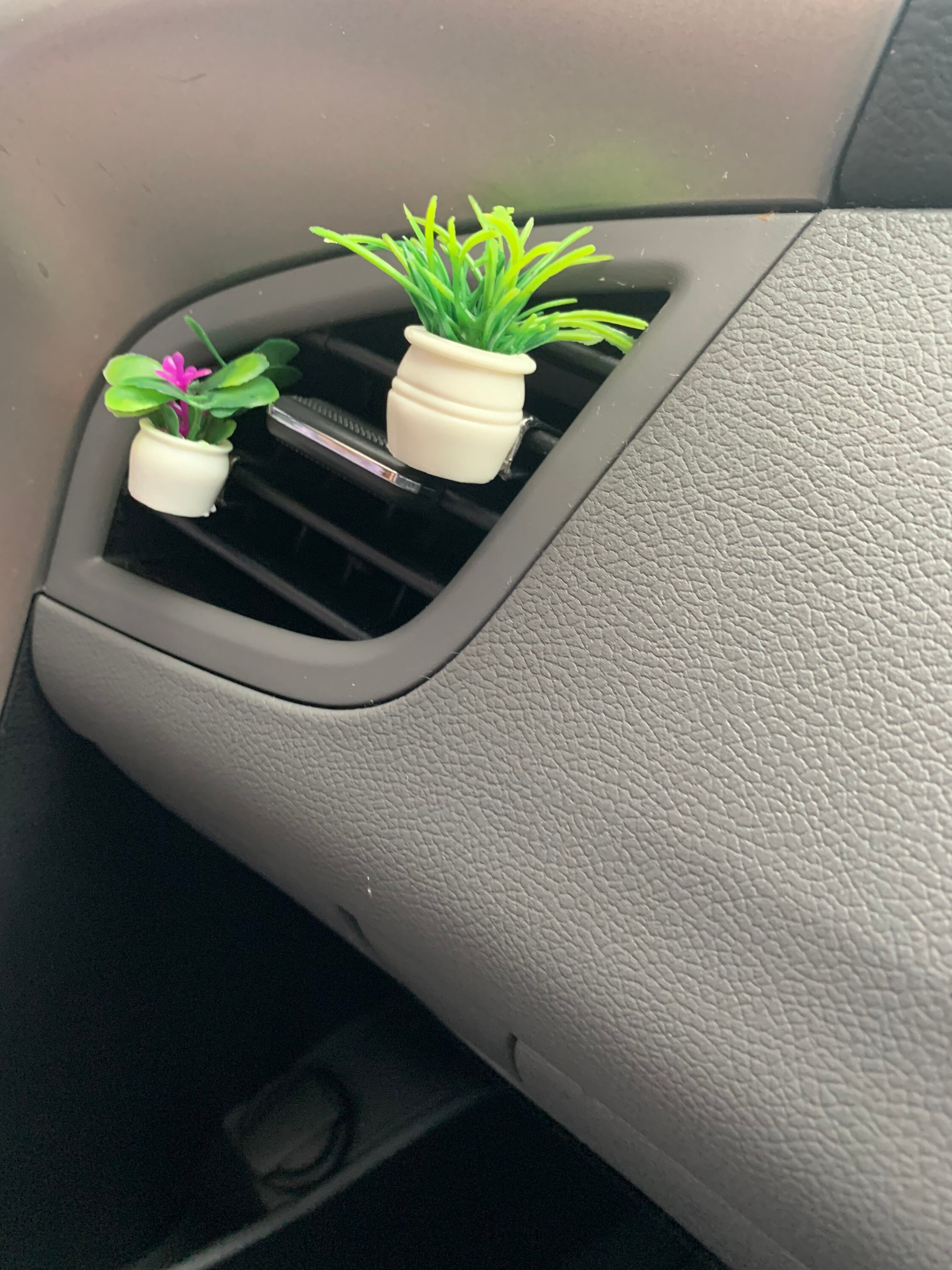 Cute Car Vent Mini Plant Decoration Car Accessory Mask Holder - Etsy