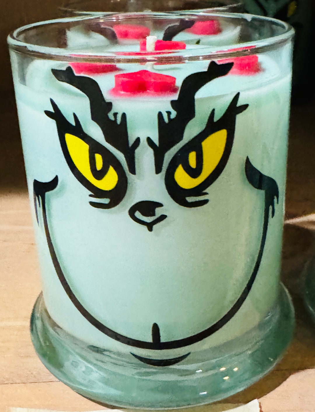 The Grinch Candle - Etsy