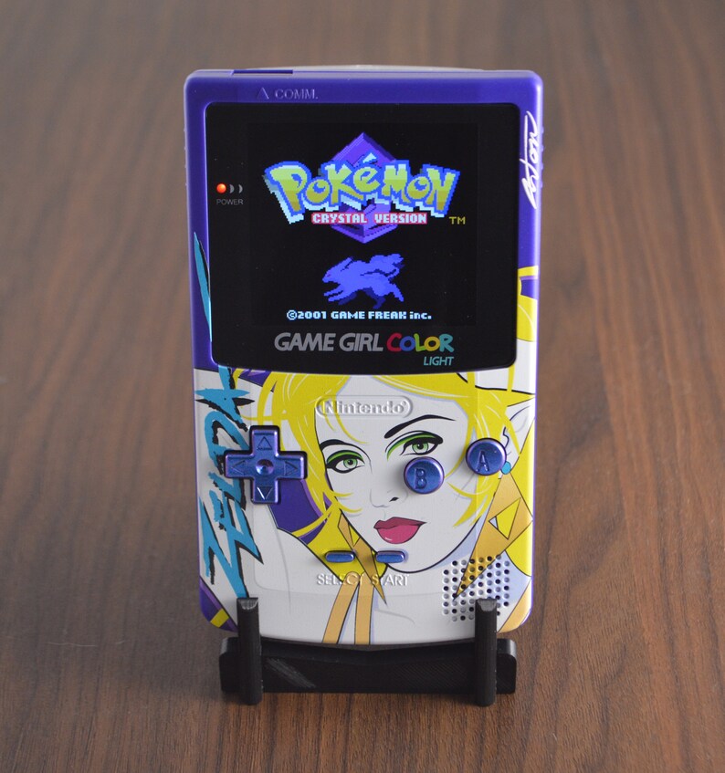 Princess Zelda Nintendo Game Girl Color (GBC) Purple - Funnyplaying ...