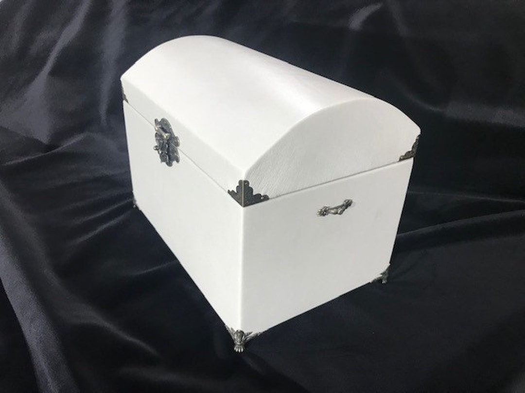 Leather Wrapped Lock Chest - Etsy