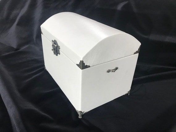 Leather Wrapped Lock Chest - Etsy