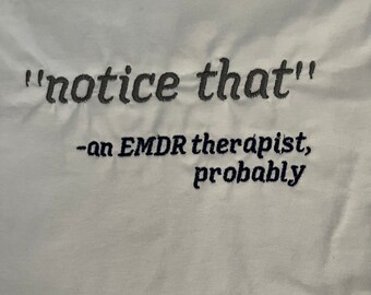 Emdr Therapist Shirt - Etsy