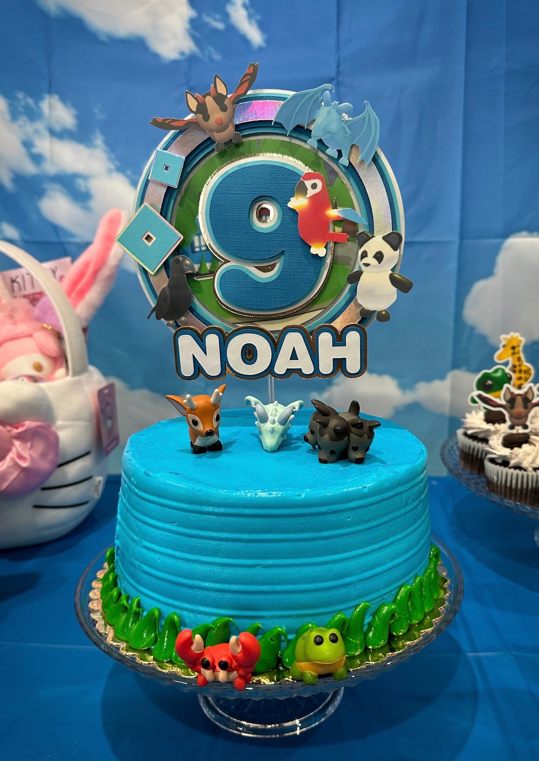 Adopt Me Roblox Custom Birthday Cake Topper - Etsy