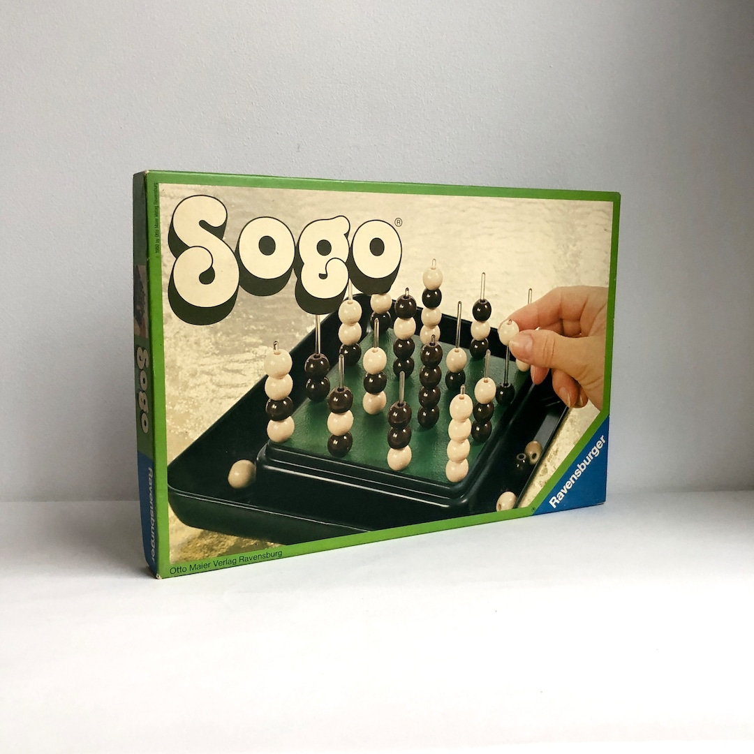 Vintage Game "sogo", Ravensburger, 1980, Three-dimensional Board Game ...