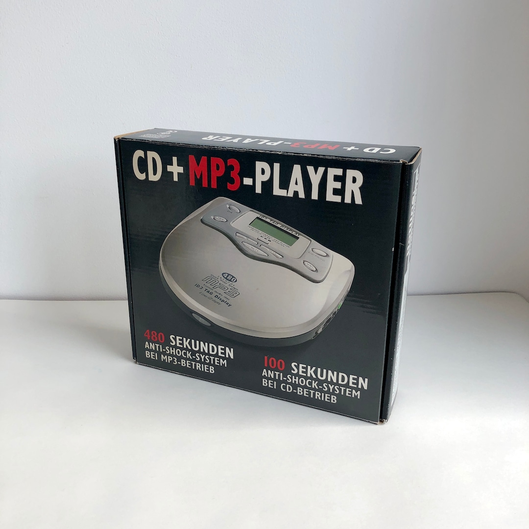 Portable CD/MP3 Player With Anti-shock System, Vintage CD Player - Etsy
