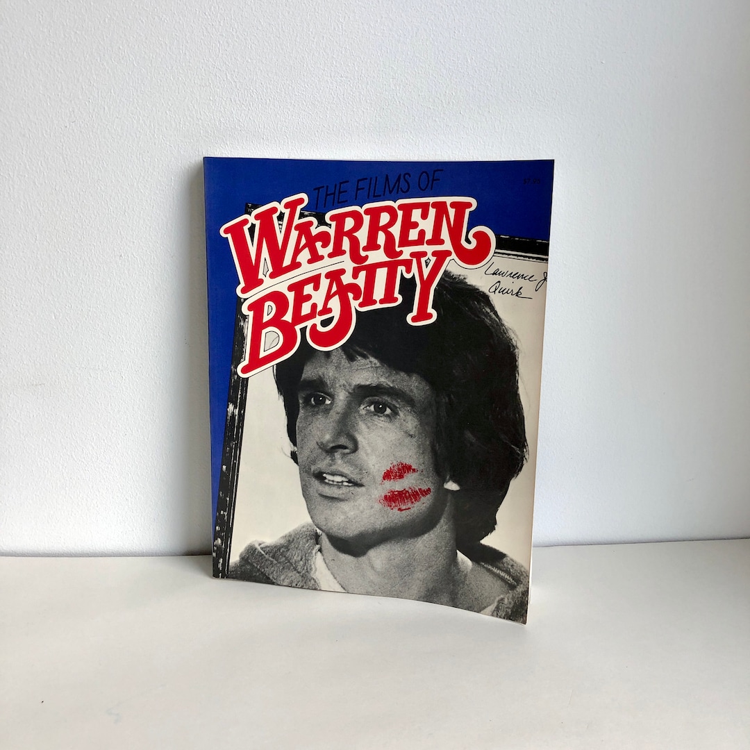 Vintage WARREN BEATTY Book, the Films Of..., Lawrence J. Quirk, 1979 ...