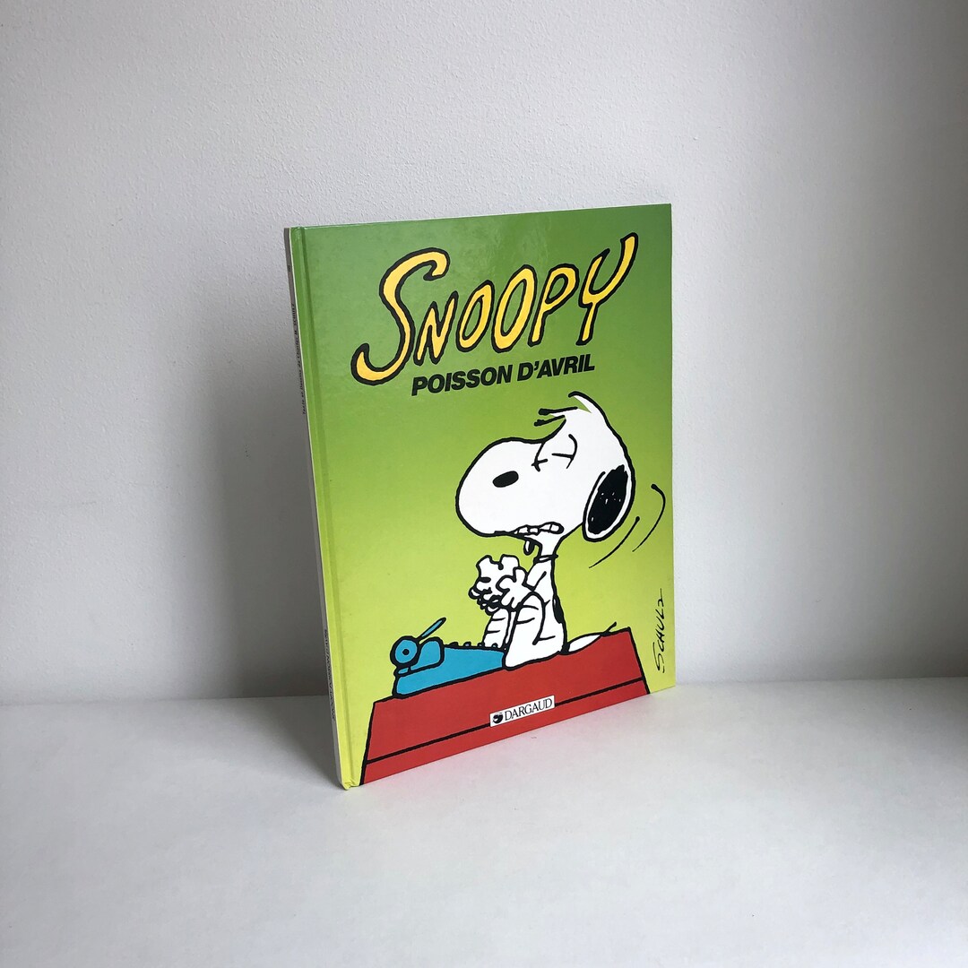 Snoopy, Peanuts, Volume 18 "poisson D'avril", Dargaud, Charles M ...