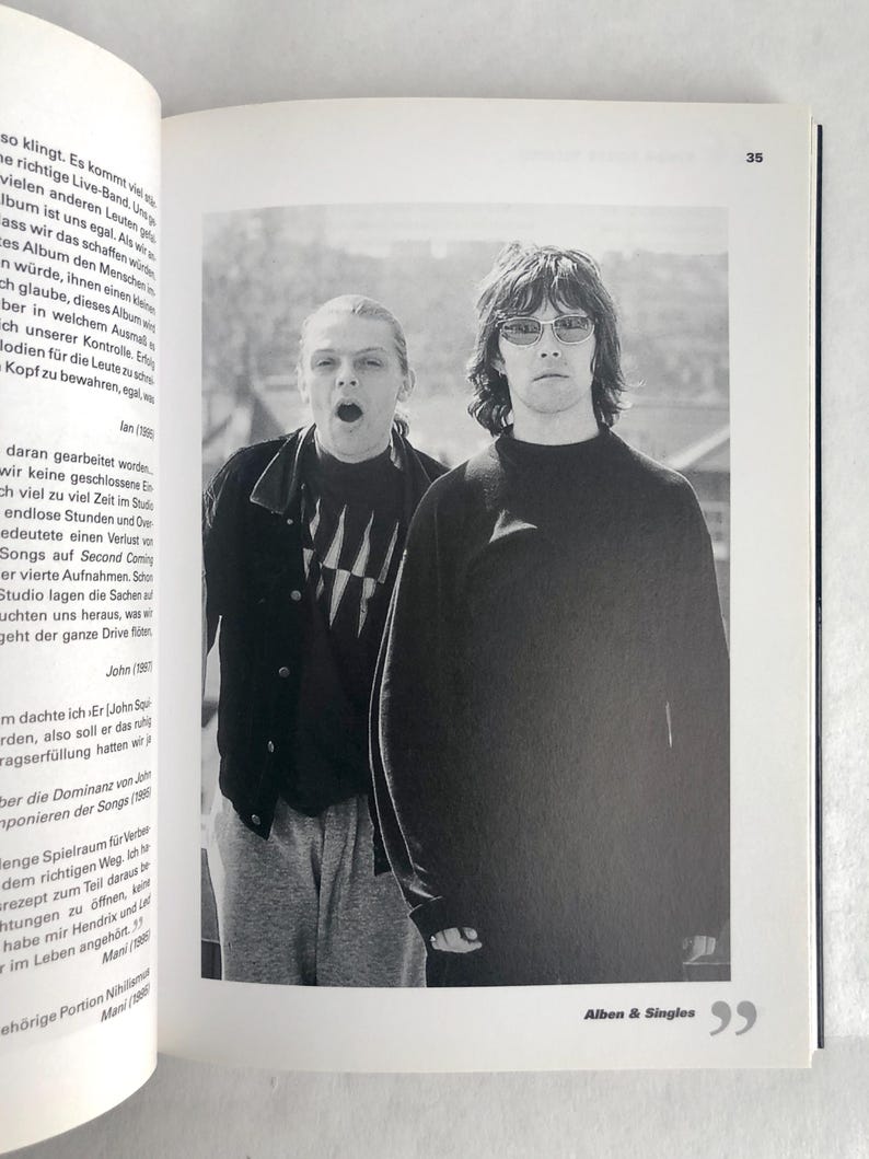 Vintage Stone Roses Book, "talking", Schwarzkopf & Schwarzkopf, 2003 - Etsy