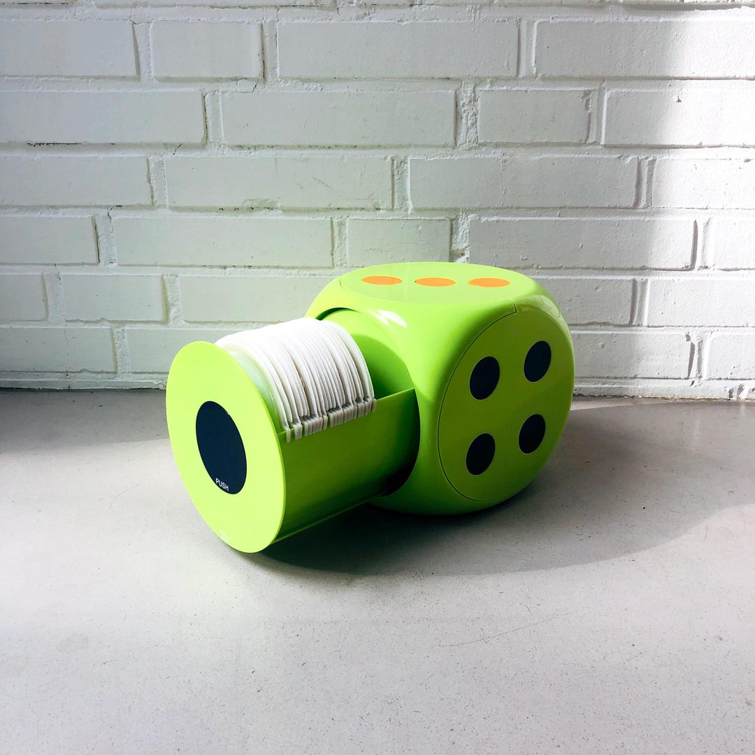 Vintage CD/DVD Cube, 90s Design, CD Stand Intelli Fs-1111, Green - Etsy