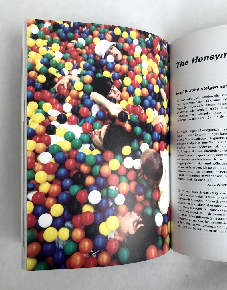 Vintage Stone Roses Book, "talking", Schwarzkopf & Schwarzkopf, 2003 - Etsy