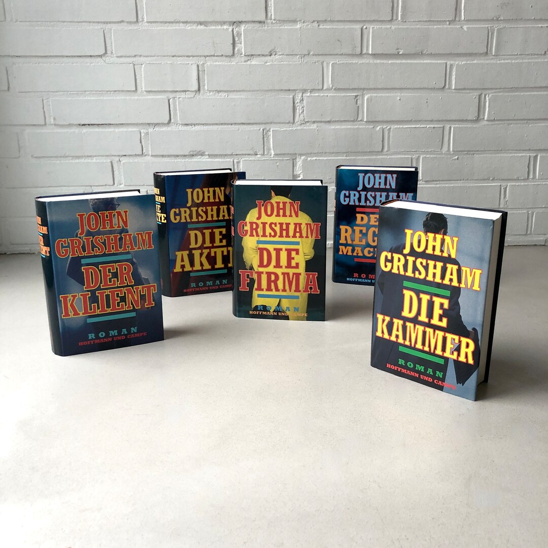 Beautiful John Grisham Collection, the Firm, the Files, the Client, the ...