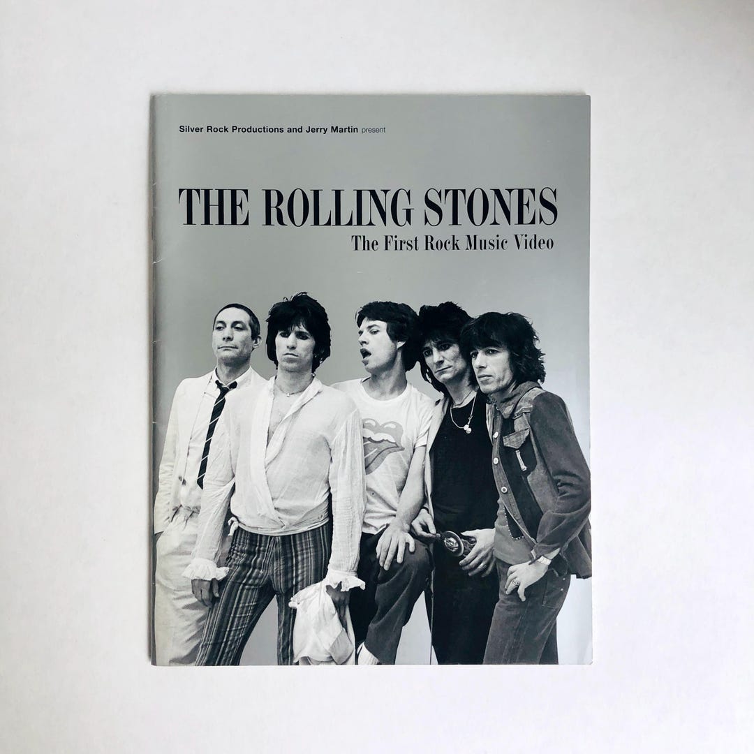 Vintage Rolling Stones "the First Rock Music Video", Silver Rock ...