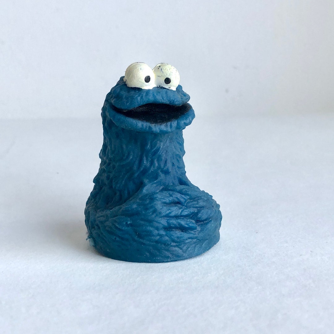 Vintage Cookie Monster Finger Puppet, 70s, Sesame Street - Etsy