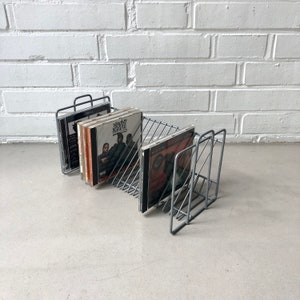 Vintage CD Shelf, CD Stand, Shelf 80s, CD Rack Metal, Vintage Record ...