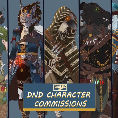 Character Art Commissions // Designs // Illustrations - Etsy UK