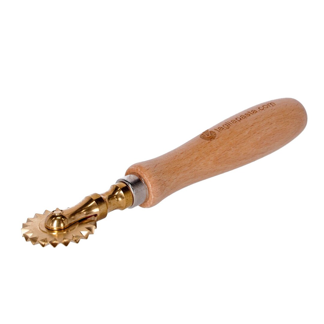 Brass Pasta Cutter Wheel - Single Toothed Blade - Cutting Ravioli ...