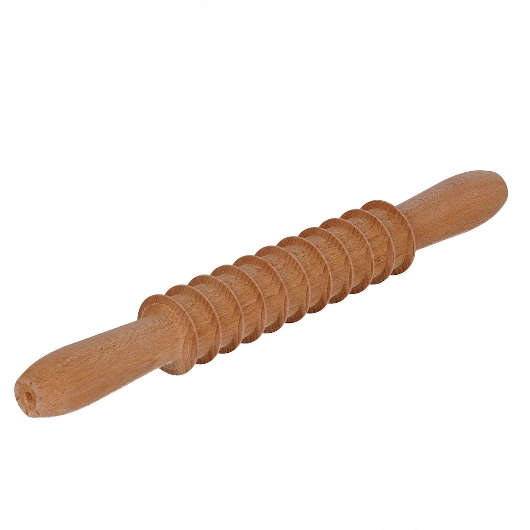 Cutter Rolling Pin in Beech Wood Perfect for Pappardelle - Italian ...
