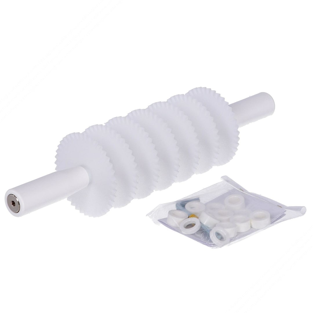 Professional Rolling Pasta Cutter With 7 Serrated Blades Made in Food ...