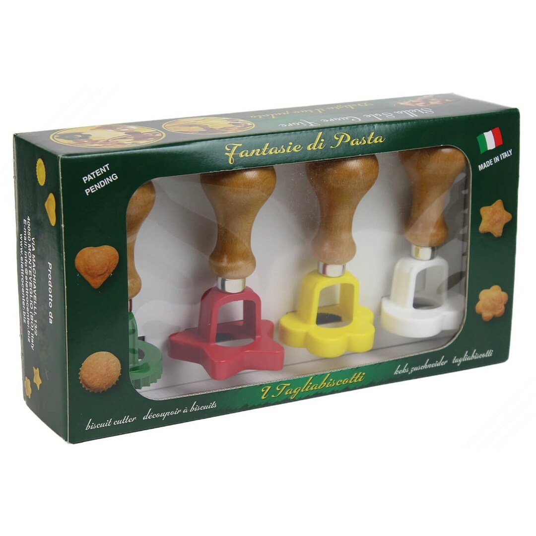Box With 4 Cookie Cutters (star, Heart, Sun, Flower Shapes), Your ...