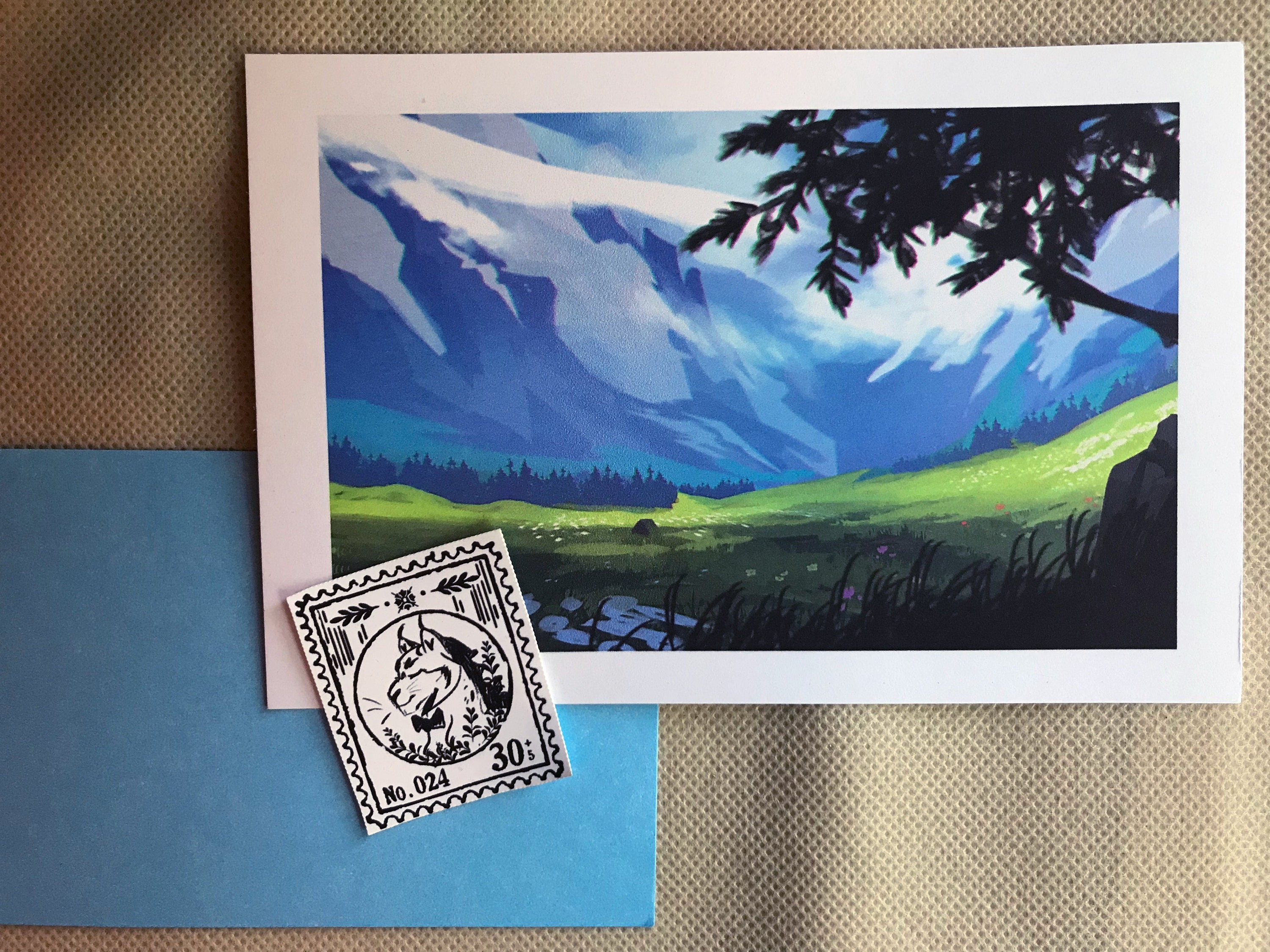 Mountainside Print 4x6 Art Print Mountain Postcards - Etsy