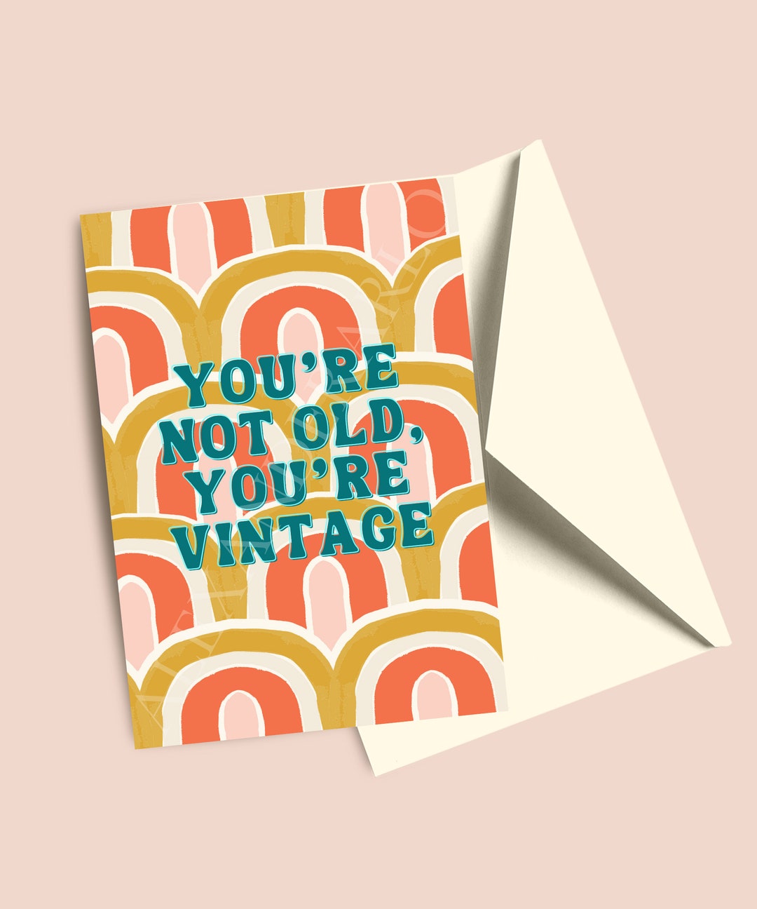 Vintage Birthday Card // Digital Download - Etsy