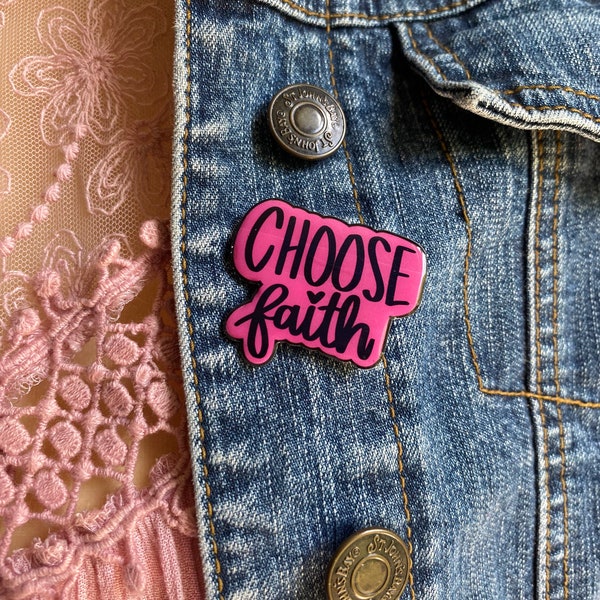 Christian Badge Pin - Etsy