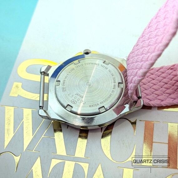 1992 Alba/Seiko Pink Quartz Dive Watch (V701-6860) - Gem