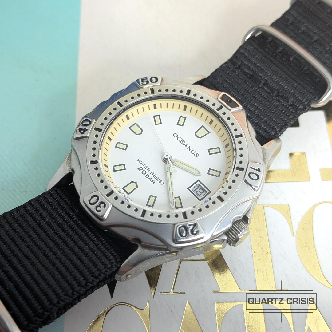 1990s Casio Oceanus OC-700 Vintage JDM Quartz Dive Watch - Etsy