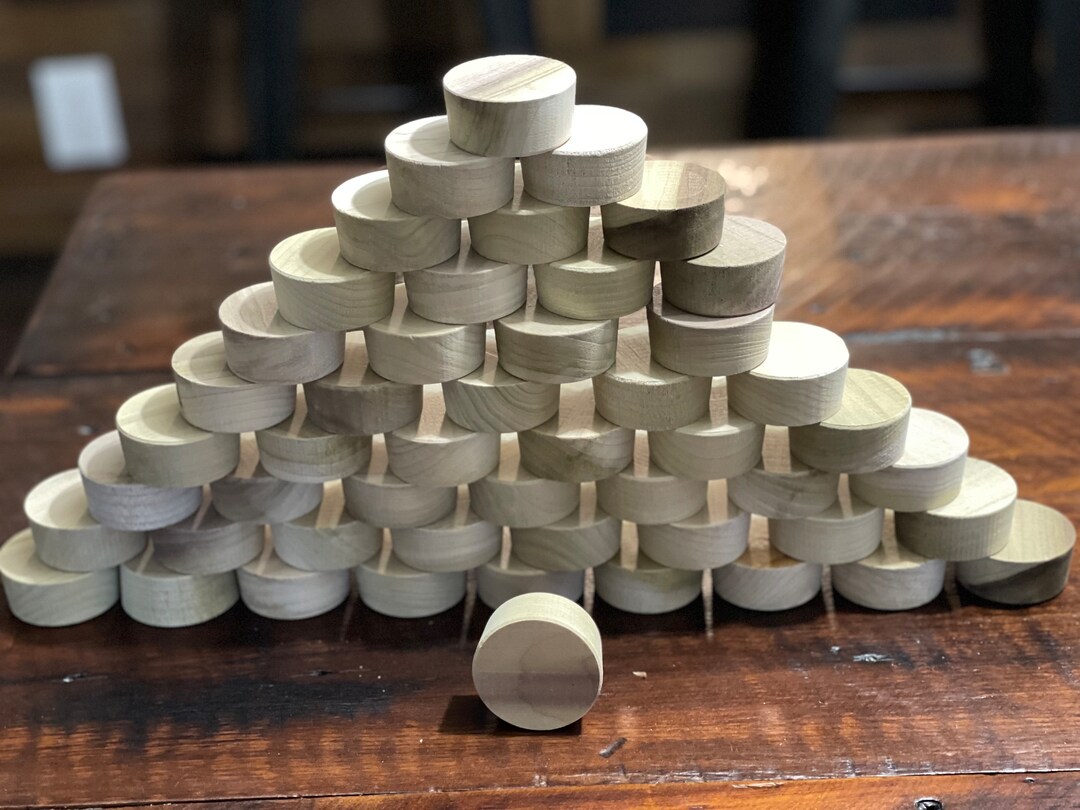 Poplar Wood Barrel Bungs 2 Inch - Set of 50 - Etsy