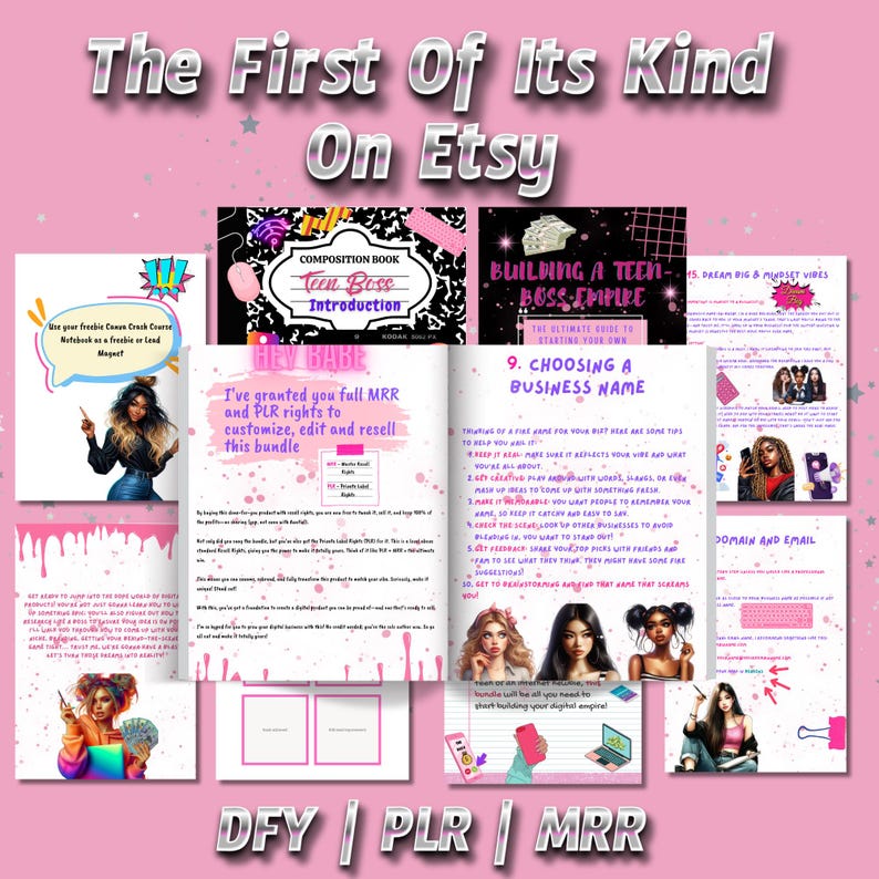 DFY Teen-boss Business Bundle | Startup Success Kit | Teen Business ...