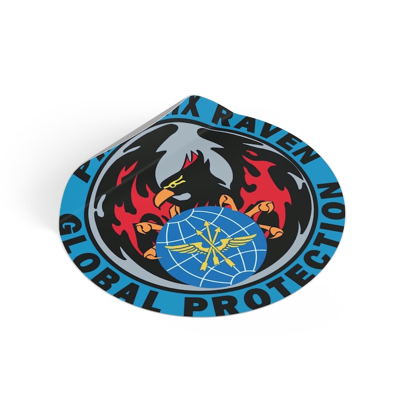 USAF Phoenix Raven Vinyl Decal - Etsy