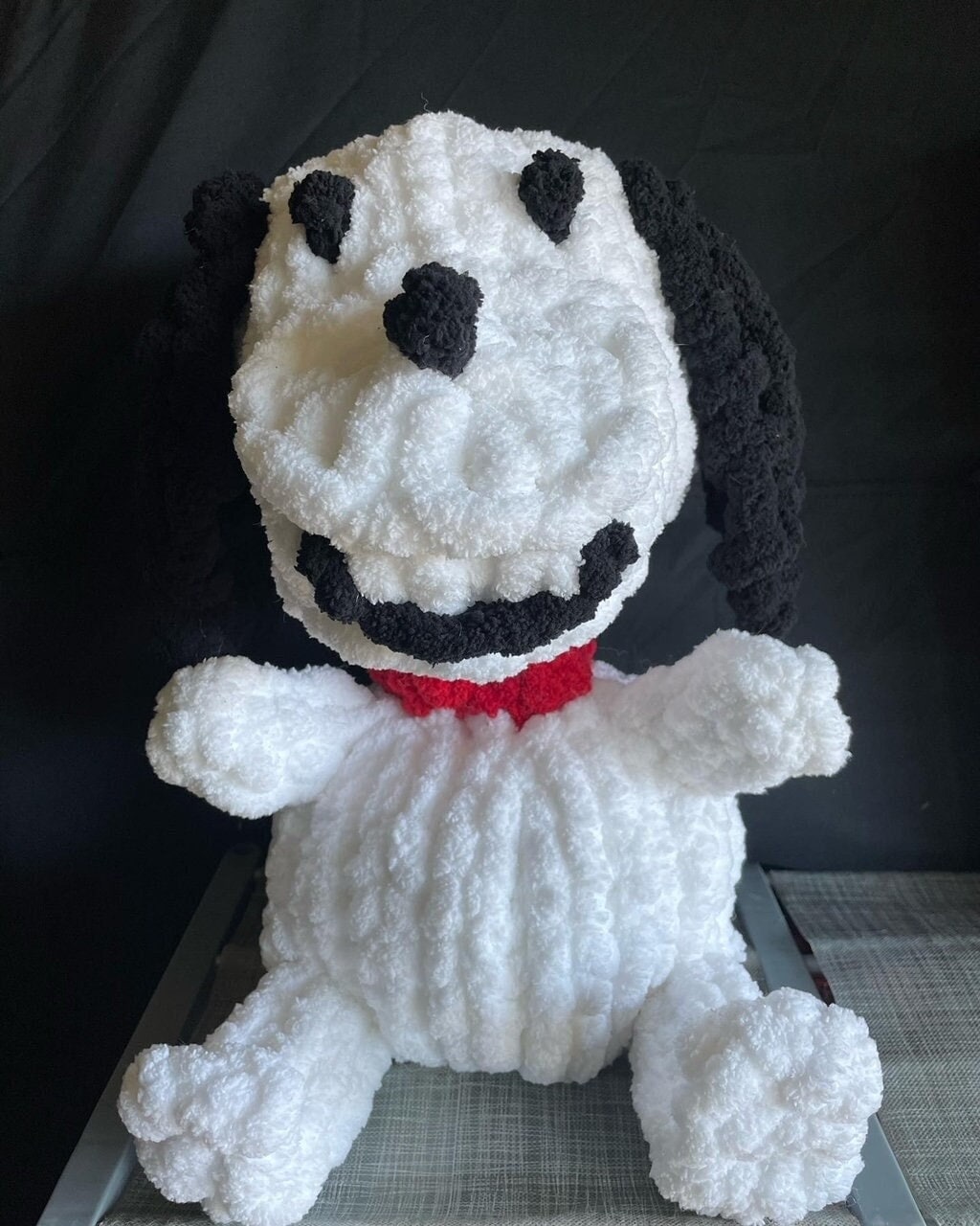 Chunky Knit Snoopy - Etsy