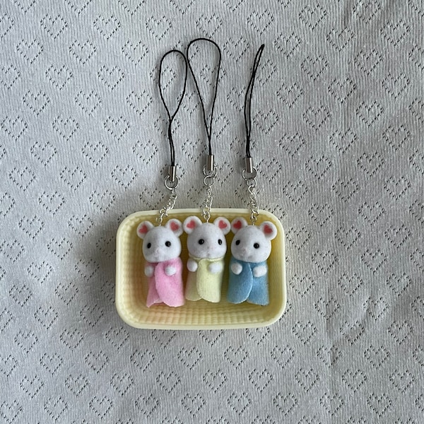 Calico. Critter Keychain - Etsy
