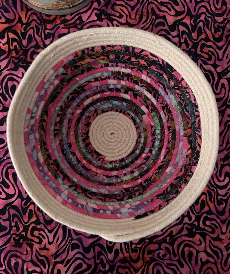 Pink Batik Bowl - Etsy