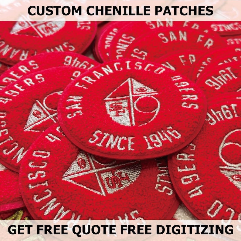 Custom Chenille Patches, Varsity Letter Patch, Custom Embroidery ...