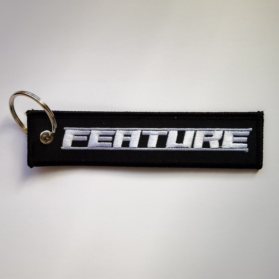 Custom Keychain Remove Before Flight Key Ring Embroidered - Etsy