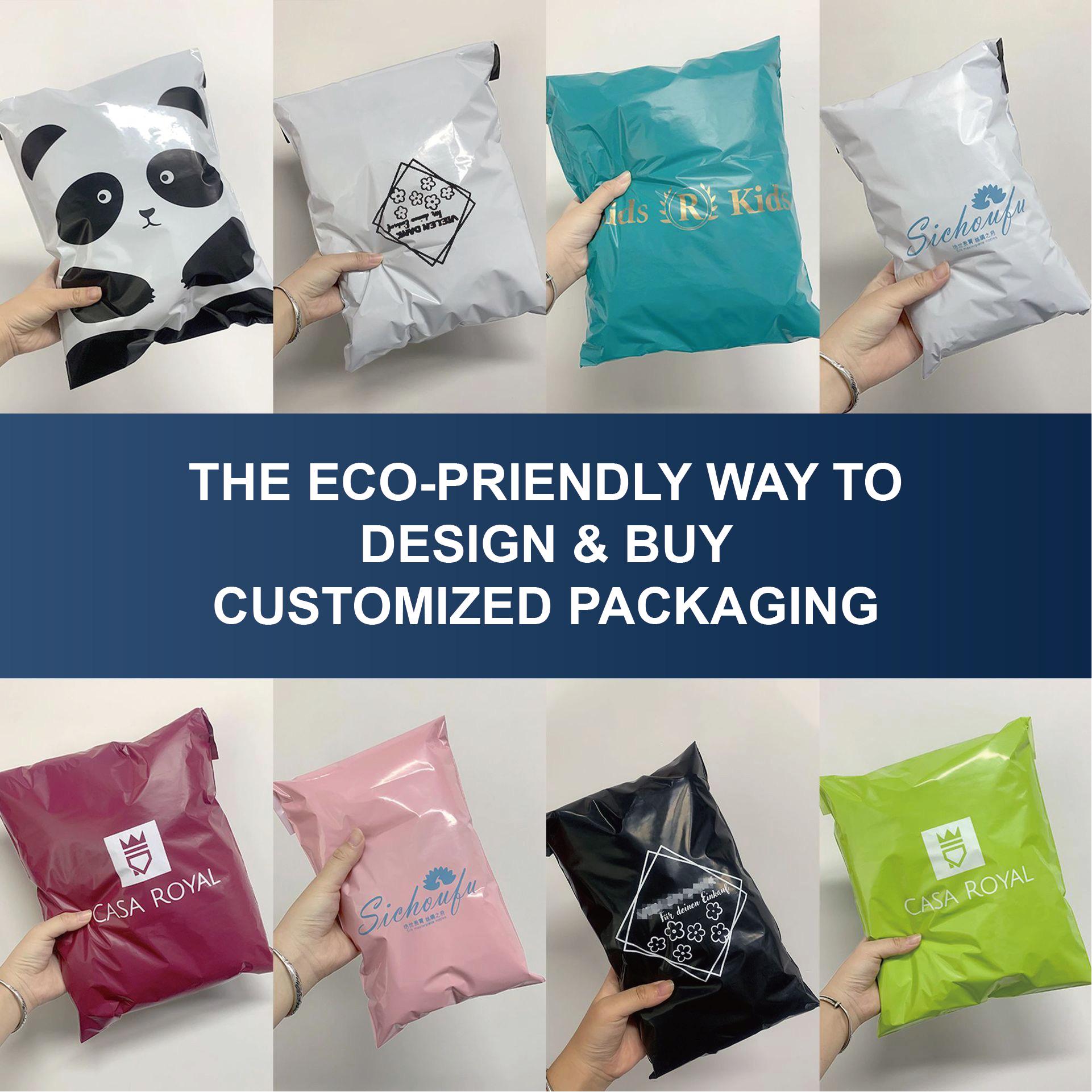 Custom Poly Mailer Bags Eco-friendly, Shipping Bag, Package Bags With ...