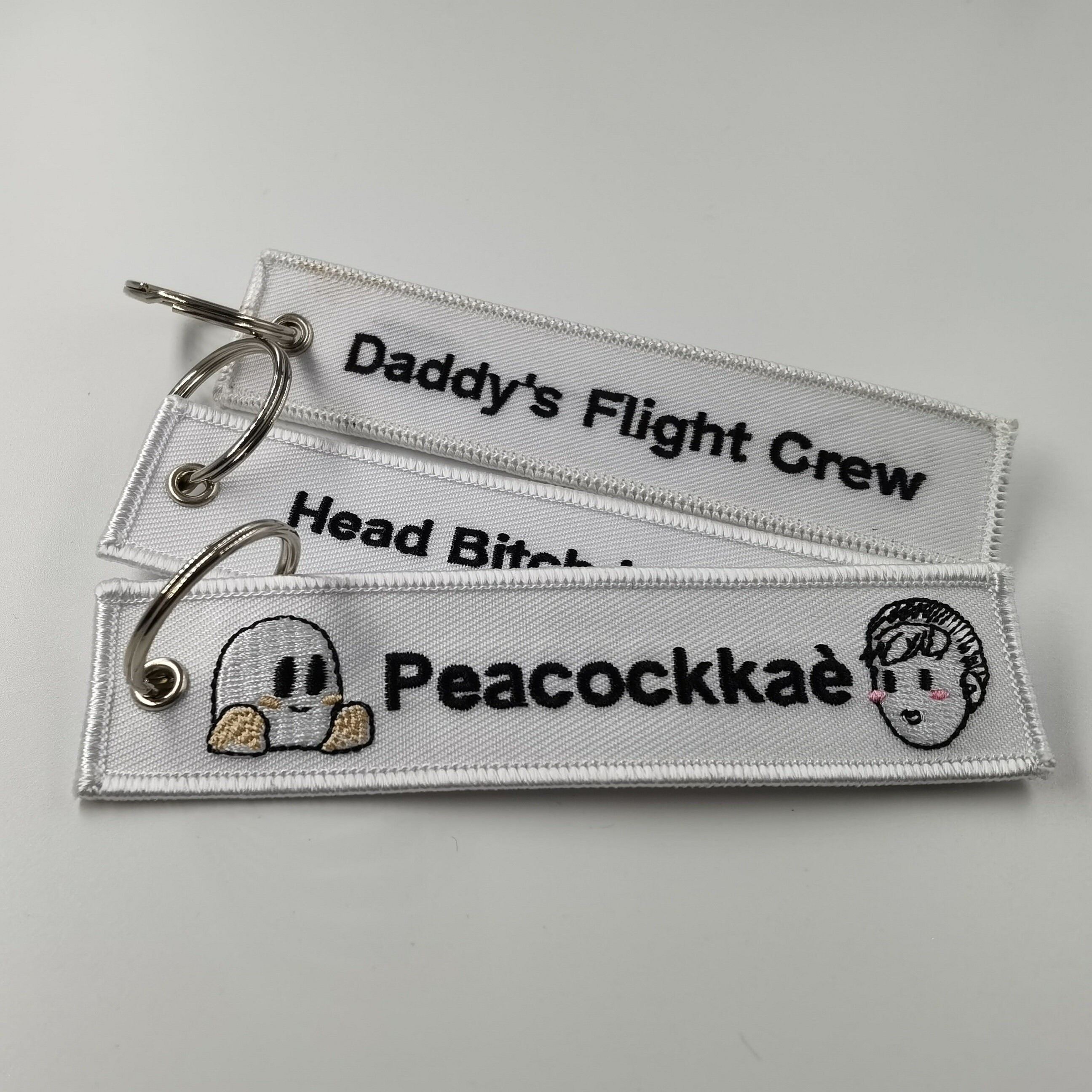 Custom Jet Tags Keychain, Keychains for Clothing,custom High Quality ...