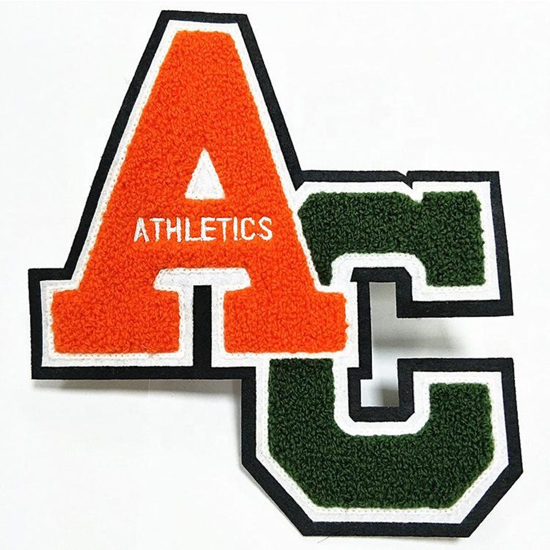 Custom Chenille Patches, Varsity Letter Patch, Custom Embroidery ...