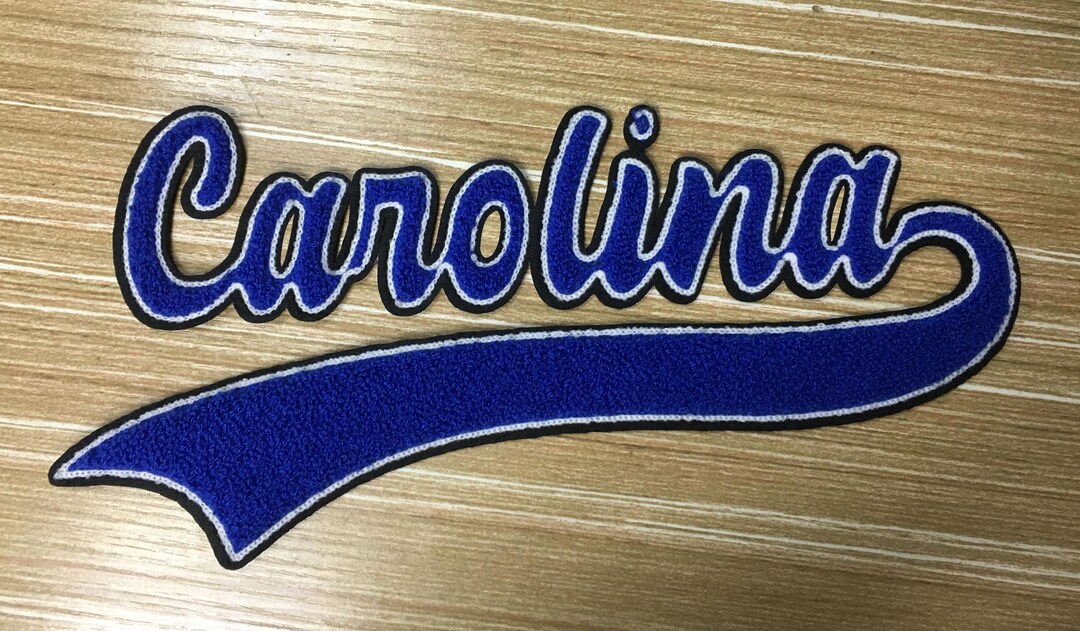 Chenille Name Large Tails, Custom Letterman Jacket Patch, Varsity ...