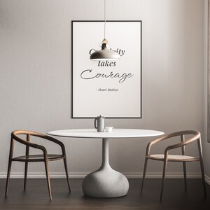 Henri Matisse Typography Wall Art Square Size, Minimal Matisse Quote ...