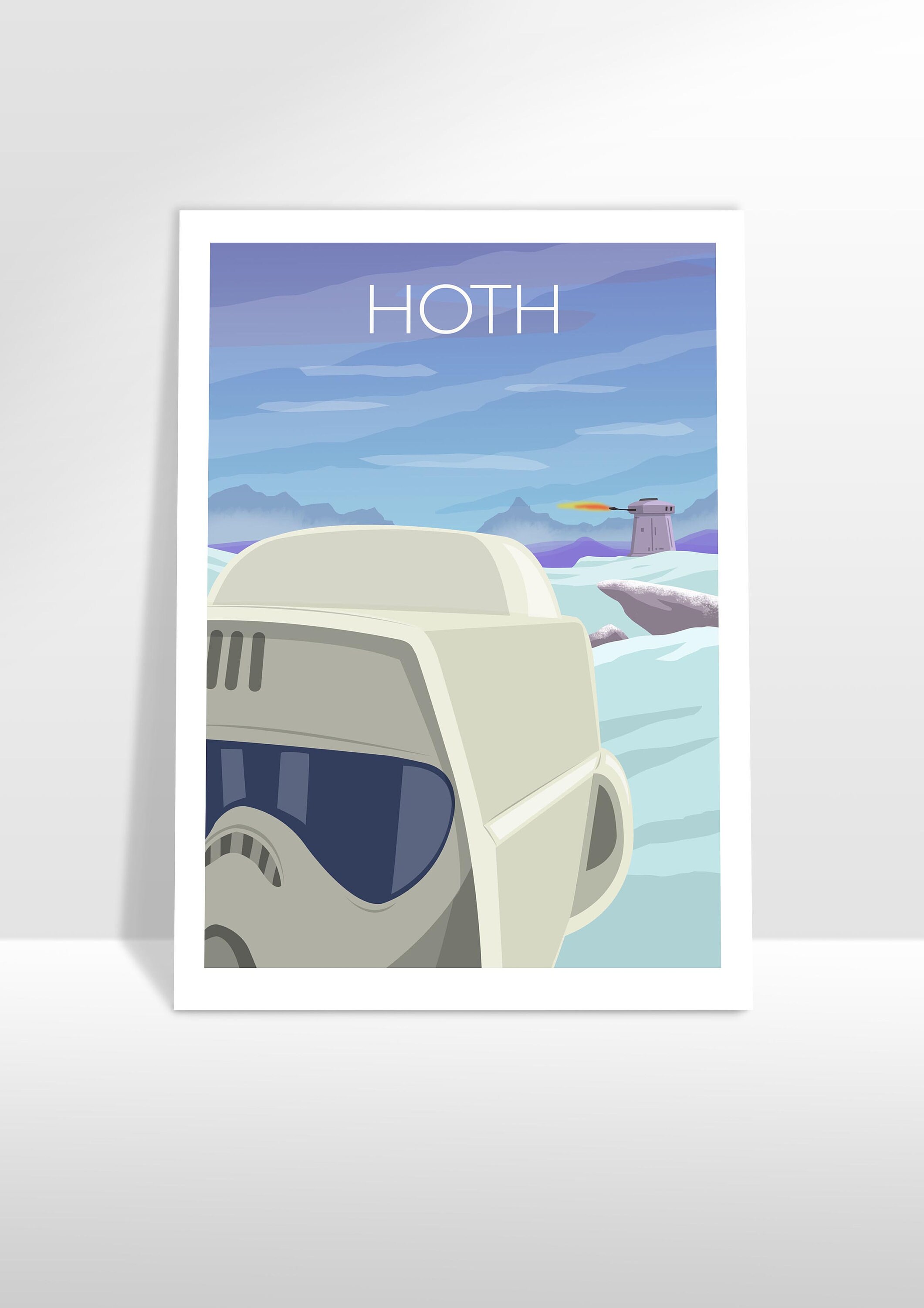 Hoth unframed - Etsy