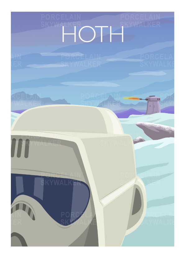 Hoth unframed - Etsy