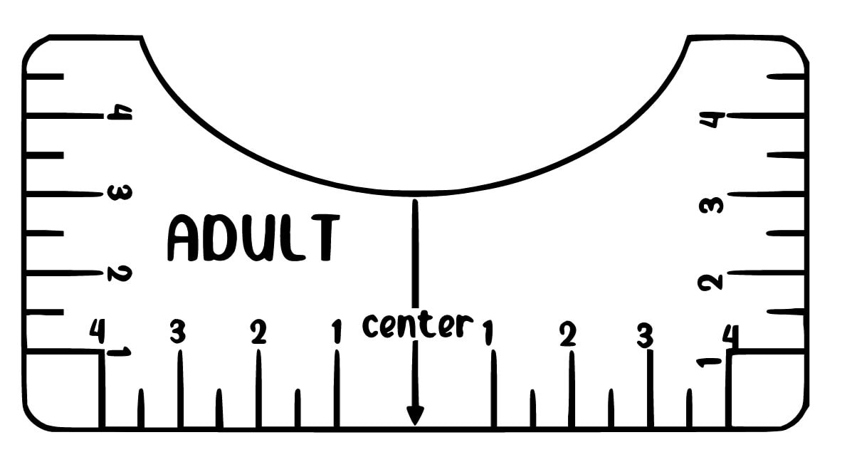 Adult Shirt Ruler - Etsy